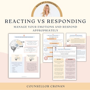 Emotional Regulation Therapeutic Bundle. Social Emotional Learning ...