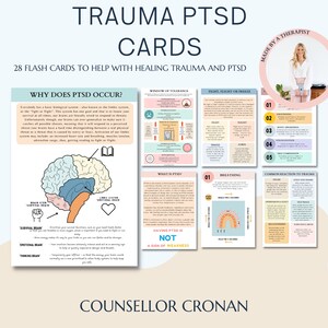 Trauma 50% off Therapy Bundle PTSD Worksheet BPD Coping, Self-worth ...