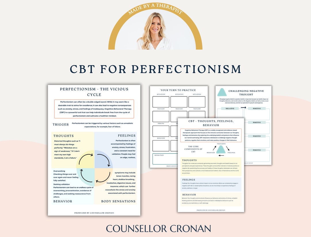 Perfectionism - CBT Workbook. the Magic Triangle. Cognitive Behavior ...