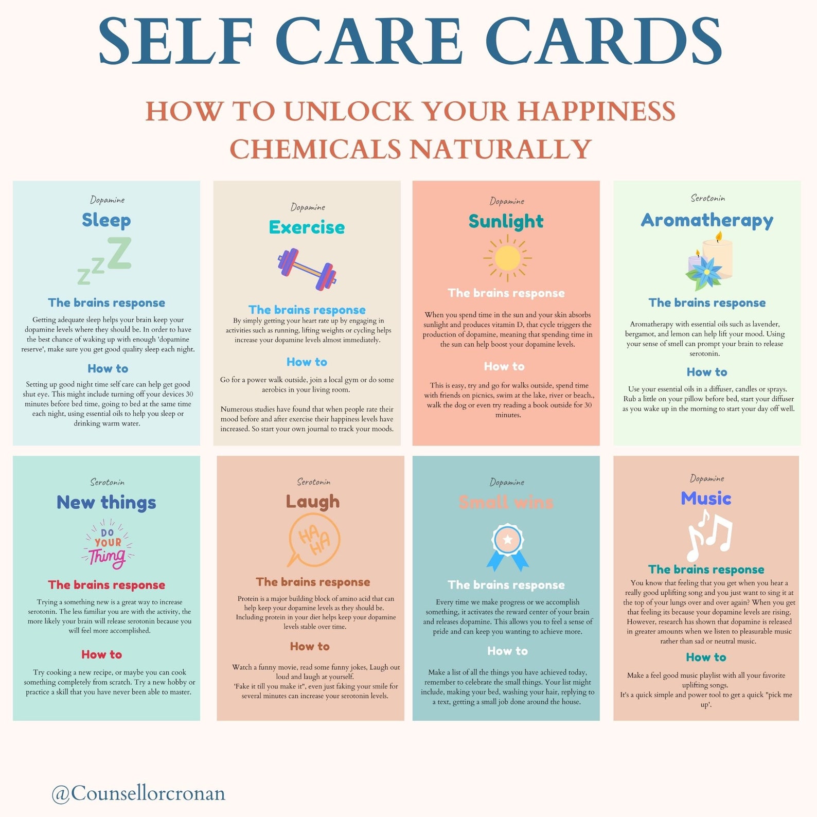 Therapy Flash Cards Coping Skills Therapy Office Decor - Etsy