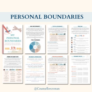 Therapy Worksheet Mega Bundle Trauma Therapy Teen Mental - Etsy