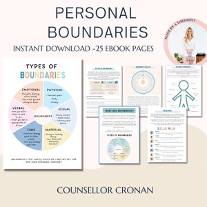 Teen Mental Health Mega Bundle, Therapy Worksheets, Healing Journey ...