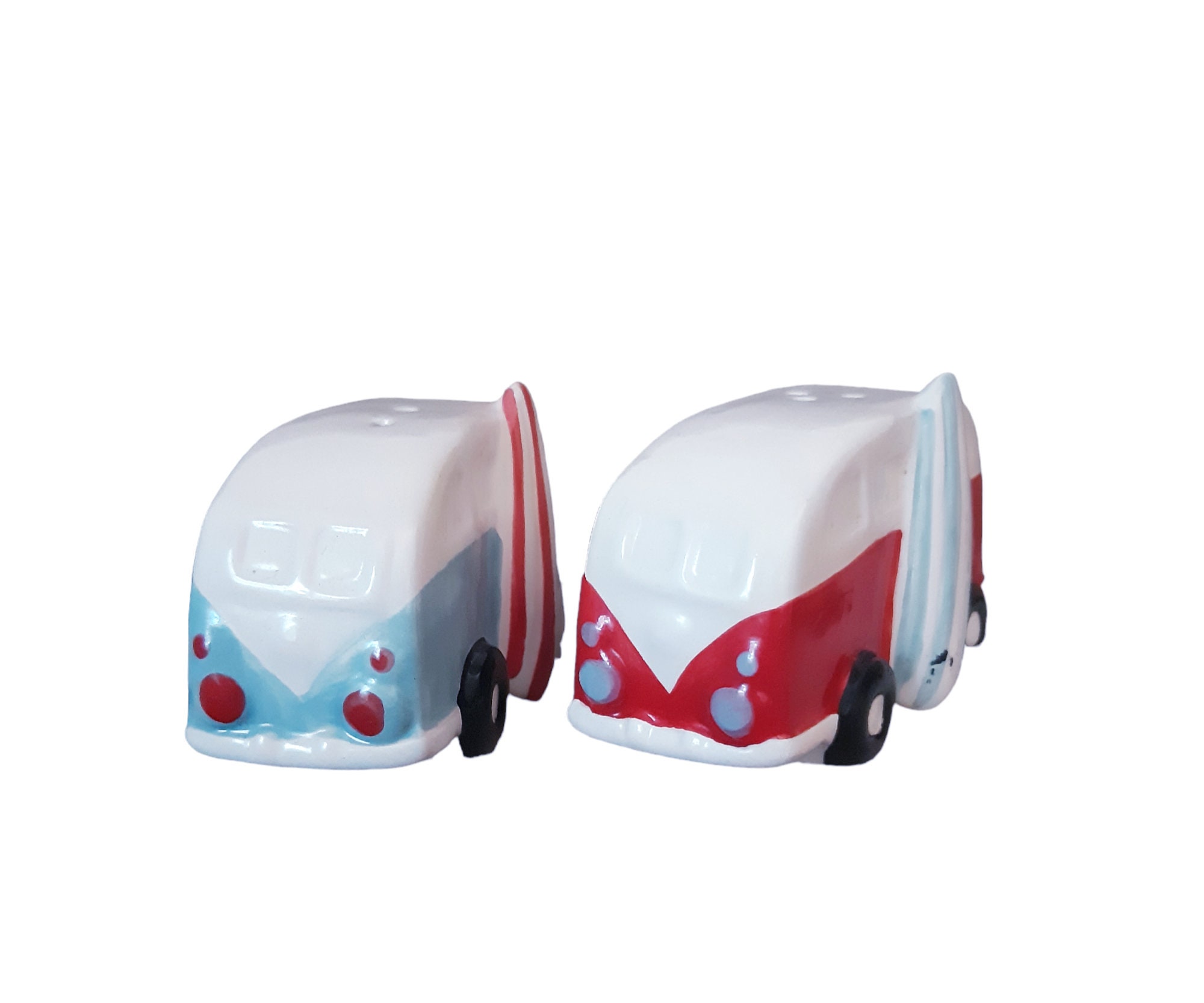 Beach Bus Surfer Salt & Pepper Shakers Beetle Bug Bus Camper - Etsy