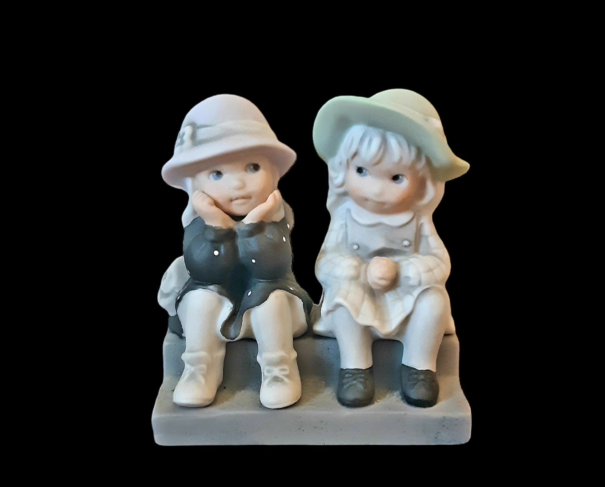 Kim Anderson Enesco Figurine We're Two of A Kind 175358 - Etsy