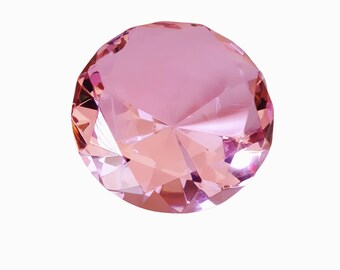 Pink Paperweight - Etsy