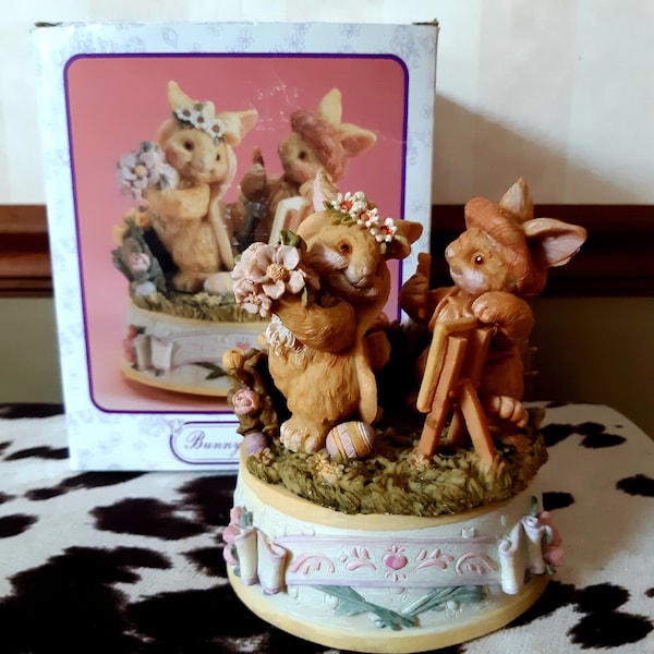 Bunny Music Box - Etsy