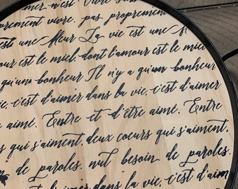 French Script - Etsy