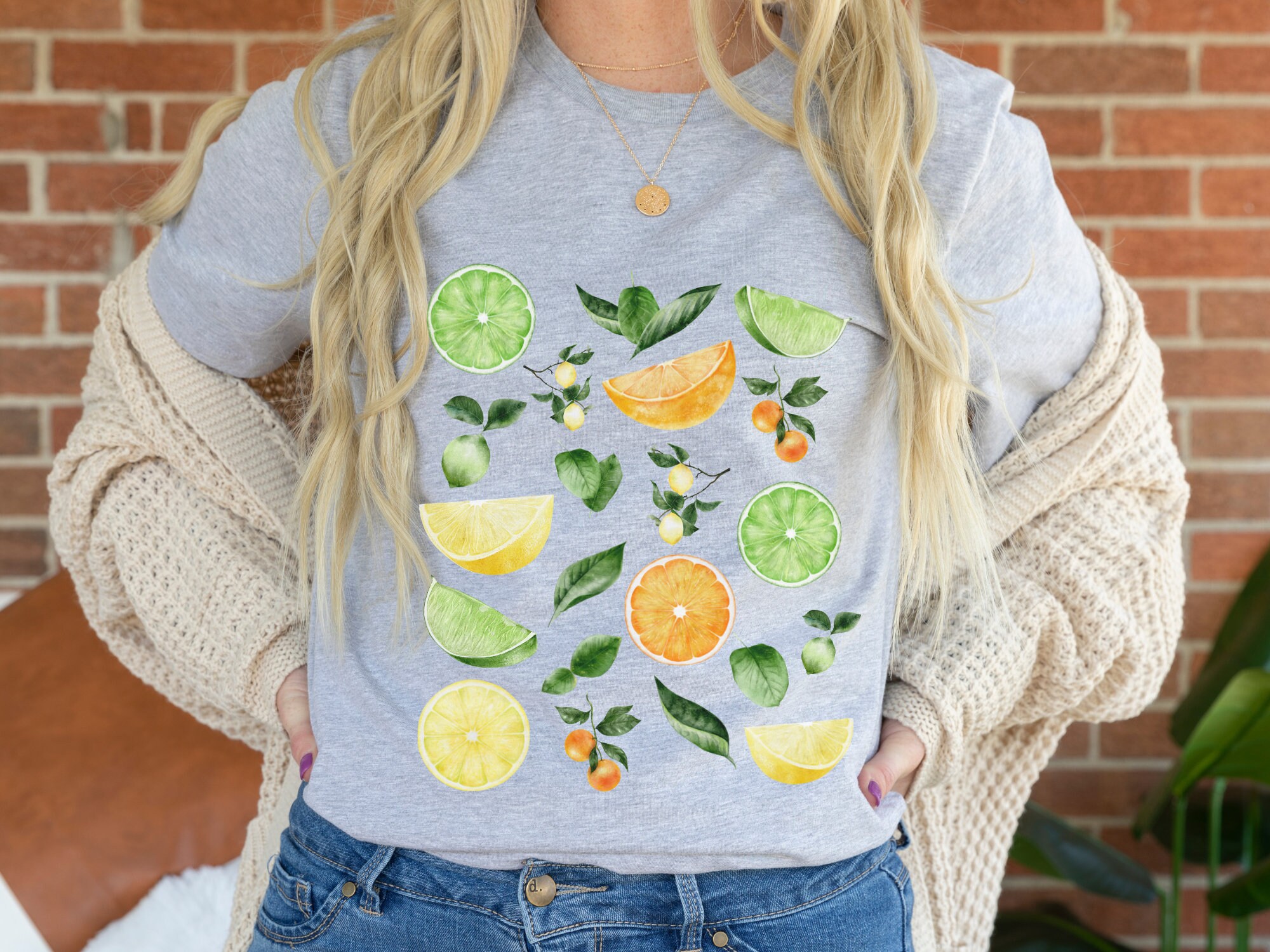 Lemon Cottagecore Shirt | Citrus Fruit Tshirt | Botanical Print ...