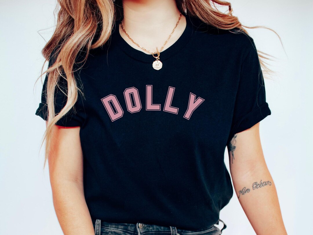 Dolly Varsity Font Shirt | Dolly Parton Unisex Tee | Country Music ...