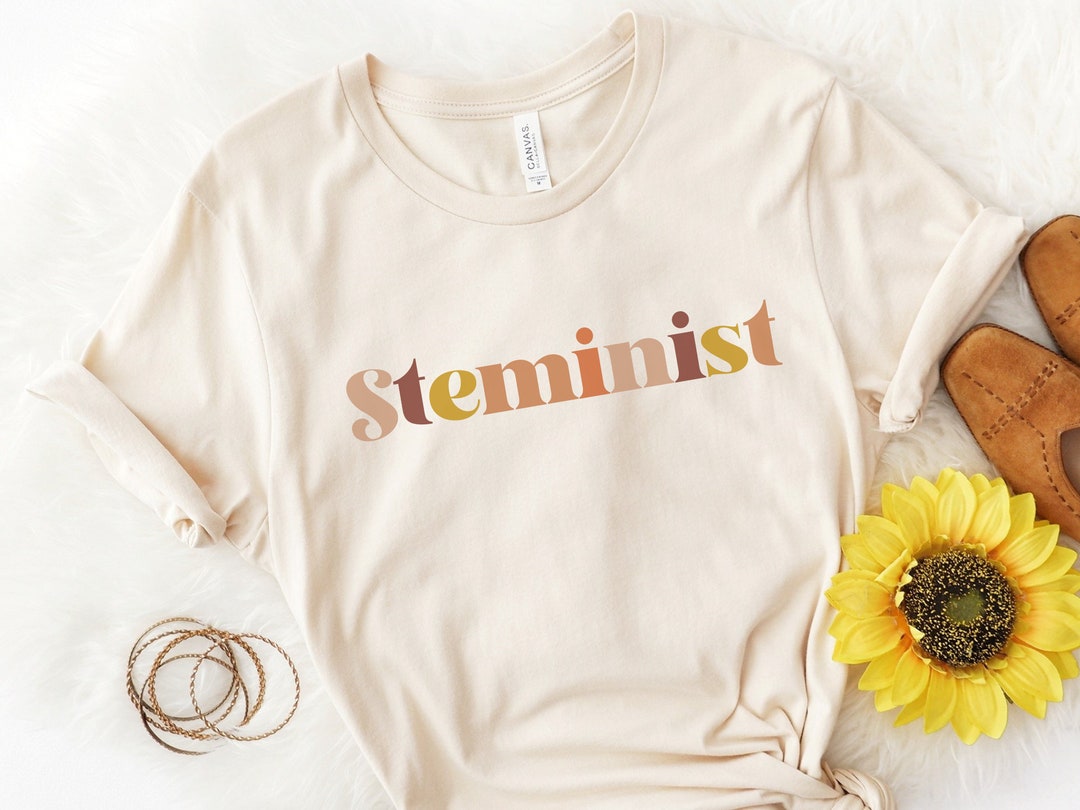 Steminist Shirt | Women in Stem Retro Shirt | Women in Science Tshirt ...