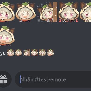 Sayu Emote Genshin Impact Pack- Twitch Emote - Discord Emote - Etsy