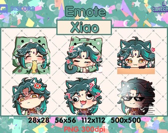 Kamisato Ayato Shrug Emote Genshin Impact for Twitch Discord Streamer ...