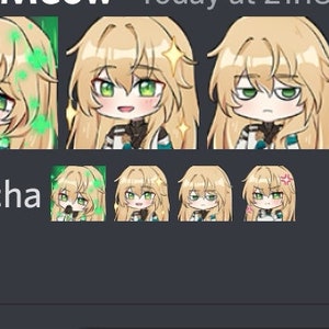 Luocha Emote Honkai Star Rail - Twitch Emote - Discord Emote - Etsy