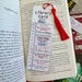 Personalized Book Club Bookmarks, Gifts for Book Lovers, Reading List ...