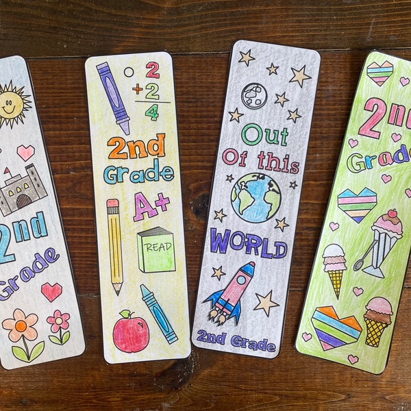 Kindergarten Activity Sheet, Printable Bookmarks for Kids, Kindergarten ...