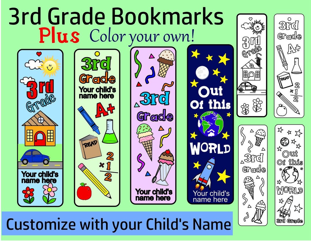 3rd-grade-printable-activities-printable-bookmarks-for-kids-etsy-canada