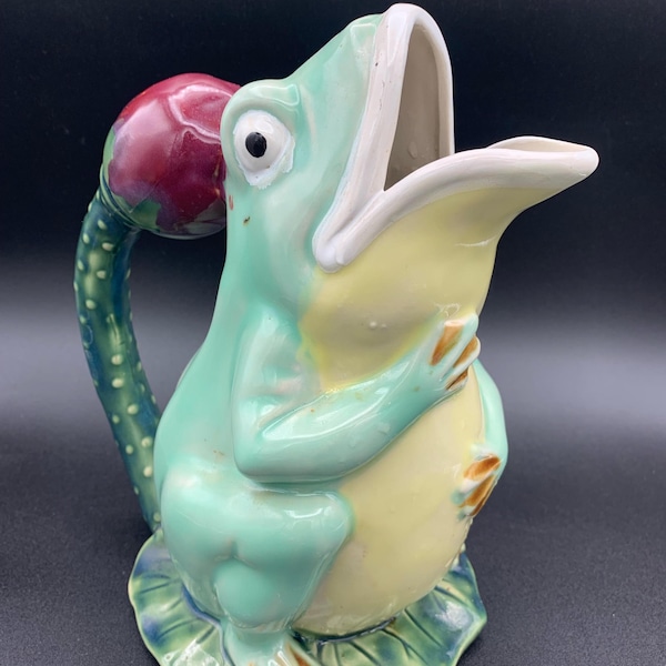 Frog Pitcher - Etsy