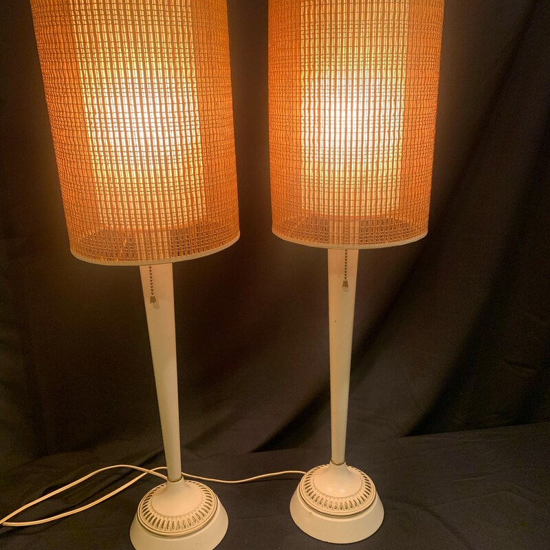 Pair of Table Lamps - Etsy