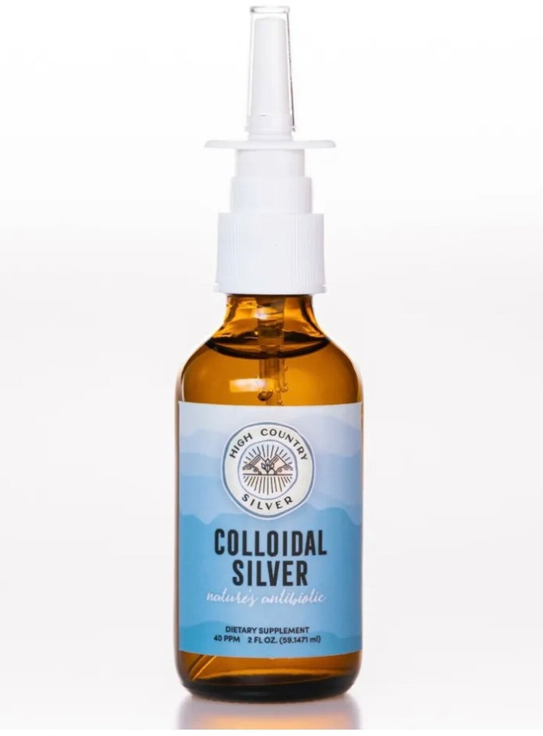 Colloidal Silver Fine Nasal Mist 40 Ppm - Etsy