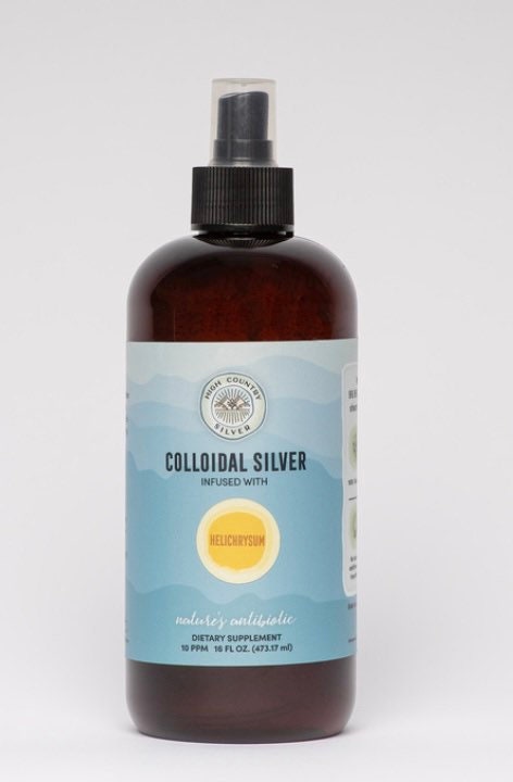 Colloidal Silver Acne Spray, Natural Skin Treatment, Acne Remedy, Clear Skin Solution - Etsy