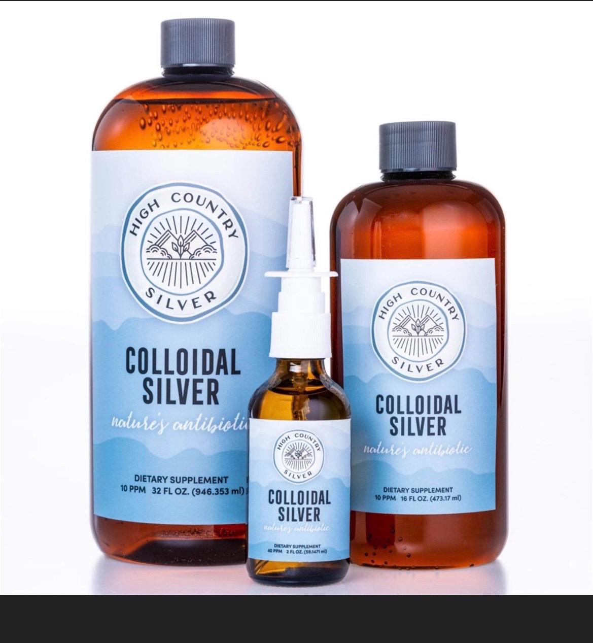Colloidal Silver Nano Silver Solution Immune Support Ionic Colloidal ...