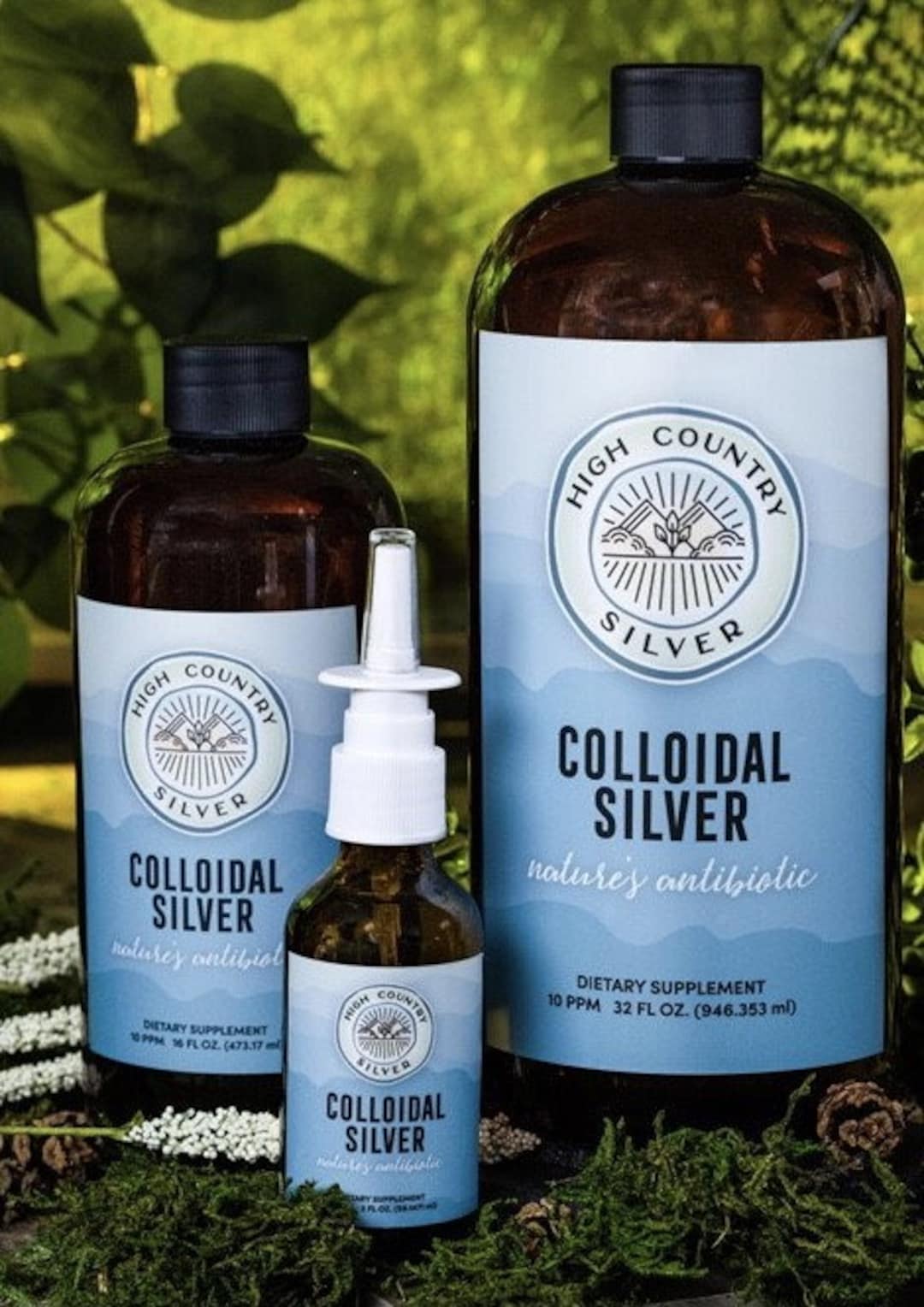 Colloidal Silver Nano Silver Solution Immune Support Ionic Colloidal ...