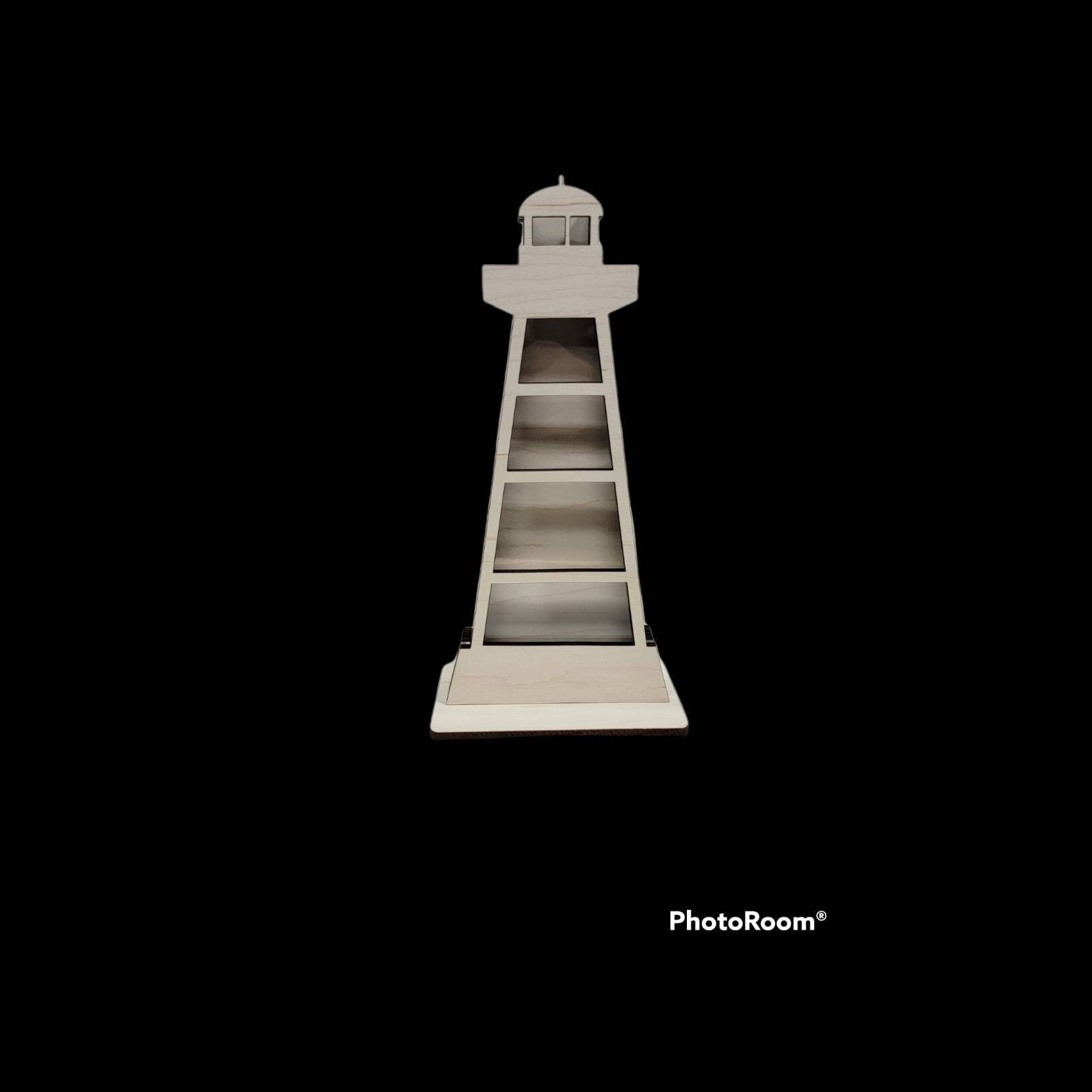 Lighthouse Shadow Box for Lake Superior Agates Beach Glass - Etsy