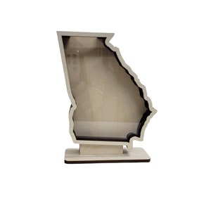 Georgia Shadow Box for Agates, Beach Glass, Crystals, Sea Glass, Shark ...