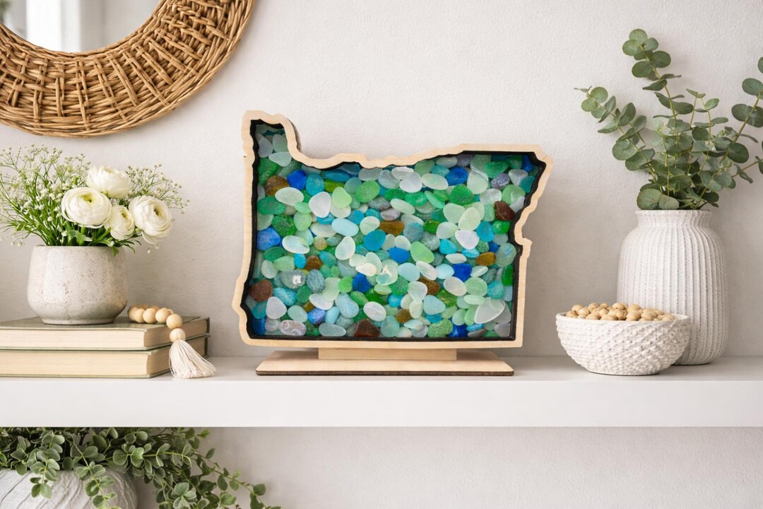 Oregon Shadow Box for Coast Agates, Sea Glass, Shells, Etc. - Etsy