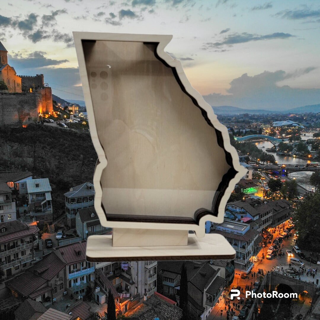 Georgia Shadow Box for Agates, Beach Glass, Crystals, Sea Glass, Shark ...