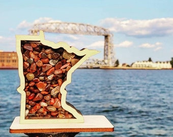 Michigan Shadow Box for Lake Superior Agates Beach Glass - Etsy