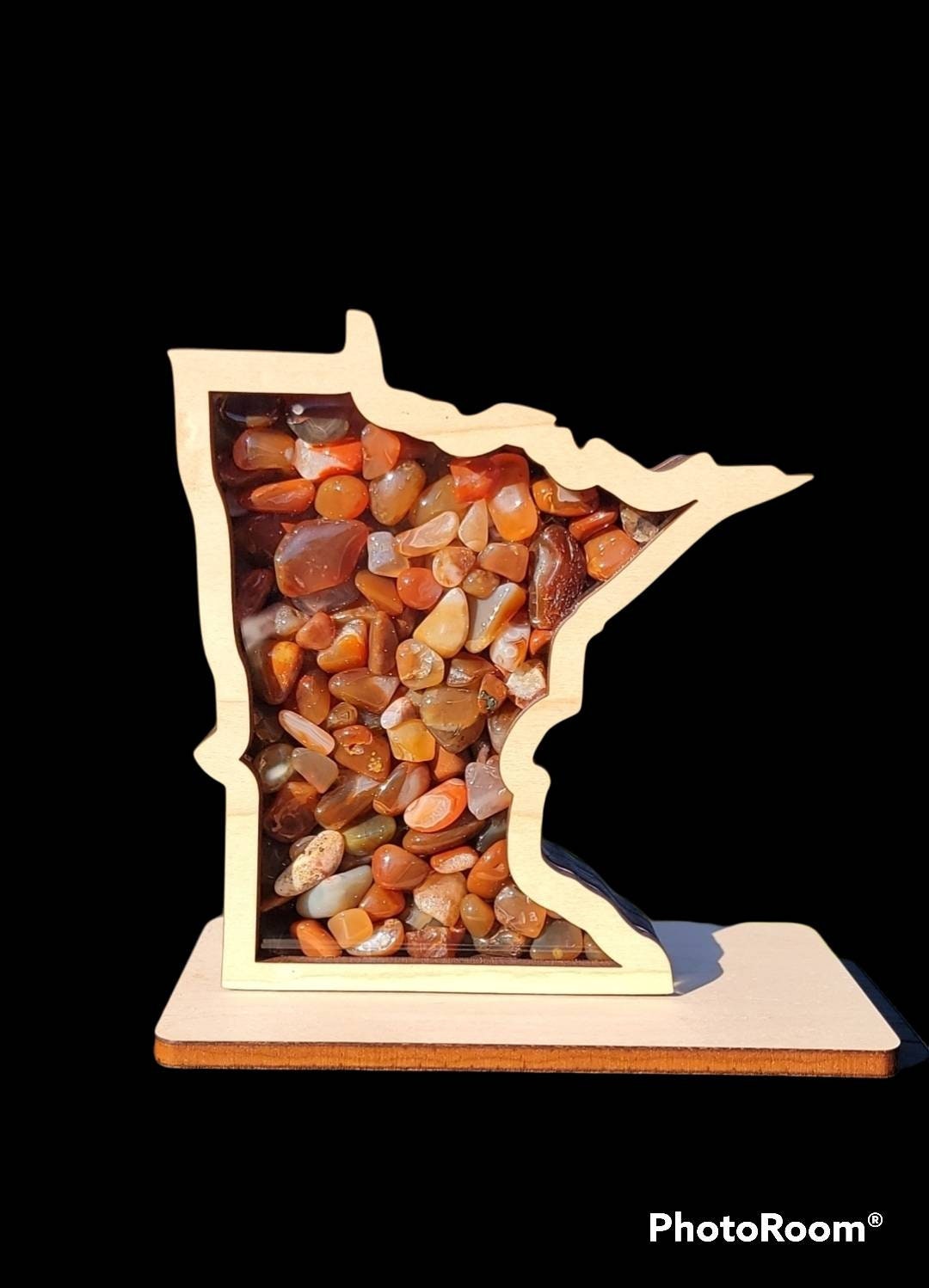 Buffalo Shadow Box for Lake Superior Agates Beach Glass Etc. - Etsy