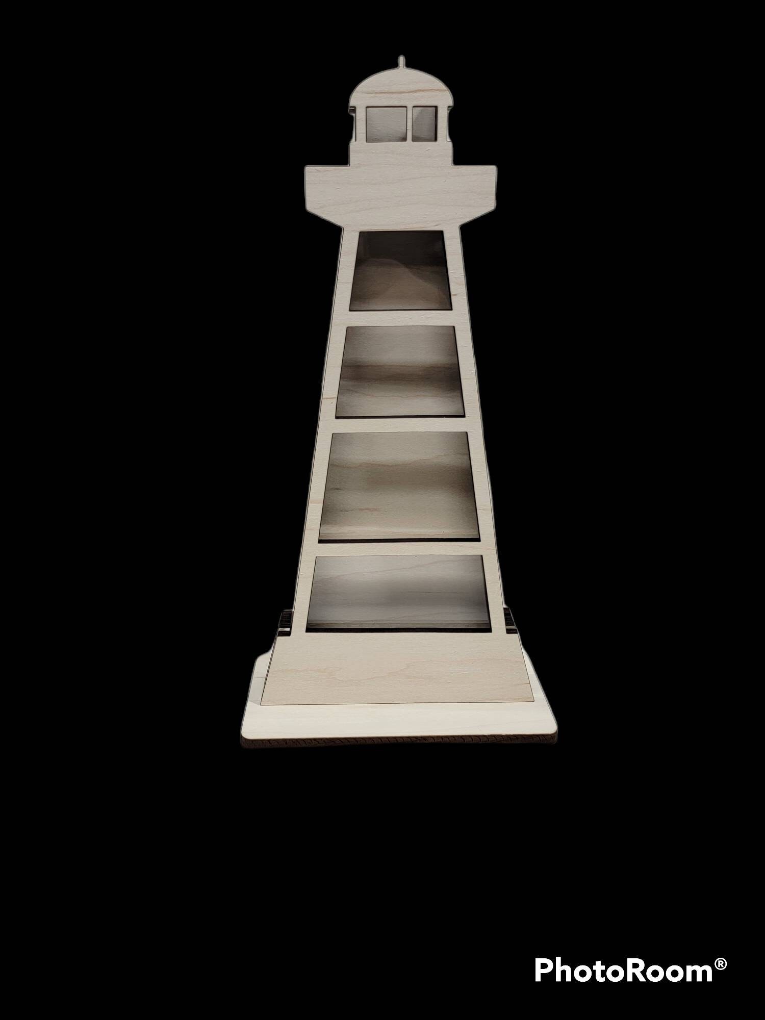 Lighthouse Shadow Box for Lake Superior Agates Beach Glass - Etsy