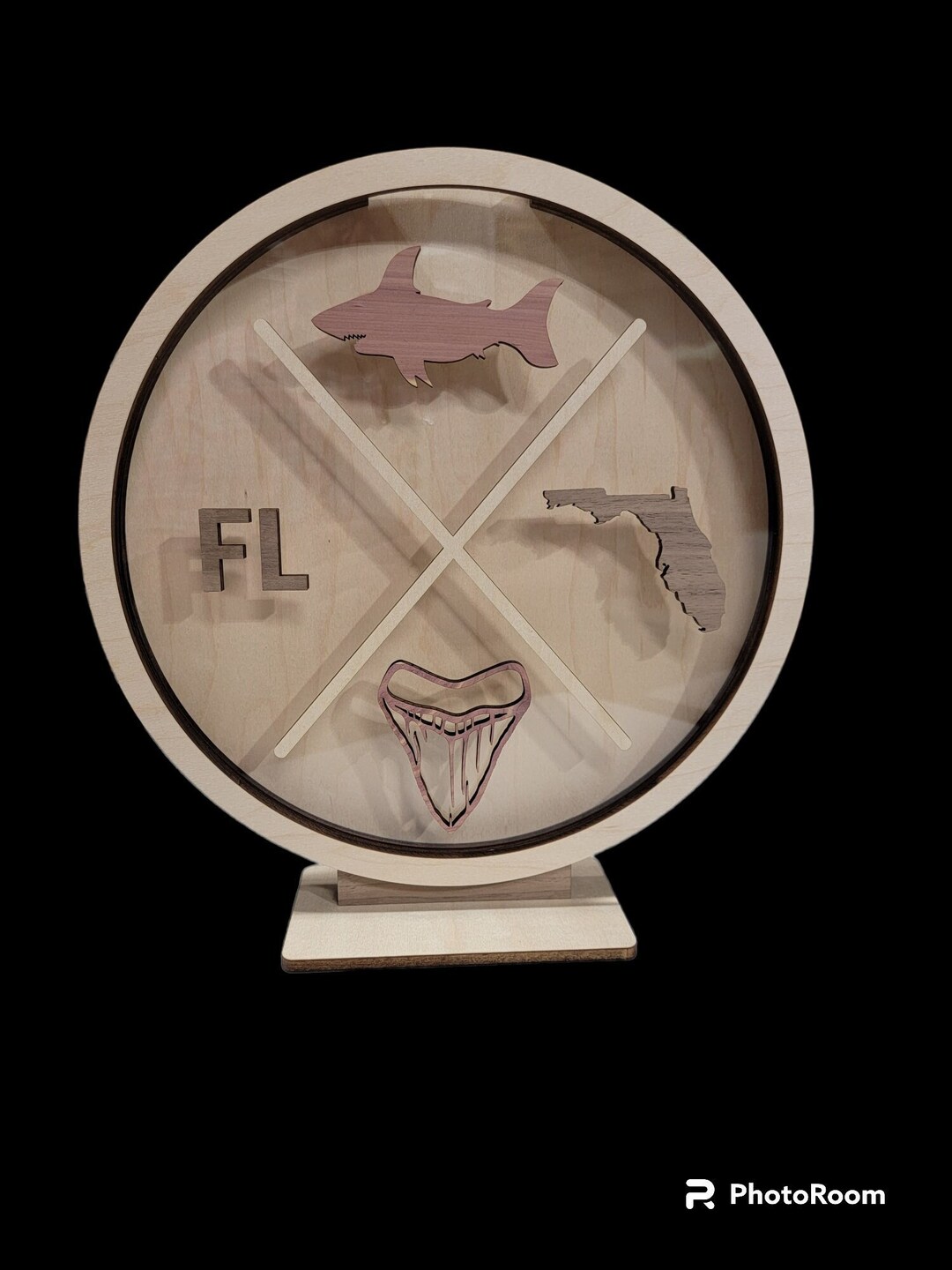 Shark Teeth florida Shadow Box Perfect Way to - Etsy