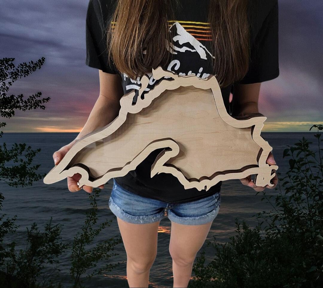 Lake Superior Shadow Box for Agates, Beach Glass, Shark Teeth, Sea ...