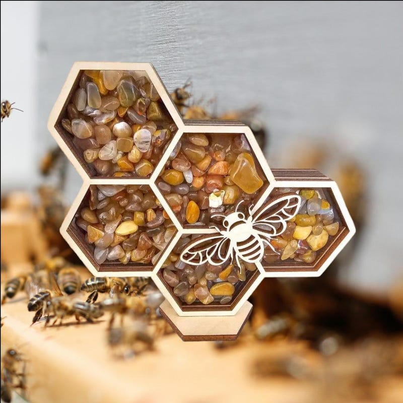 Bee Shadow Box - Etsy