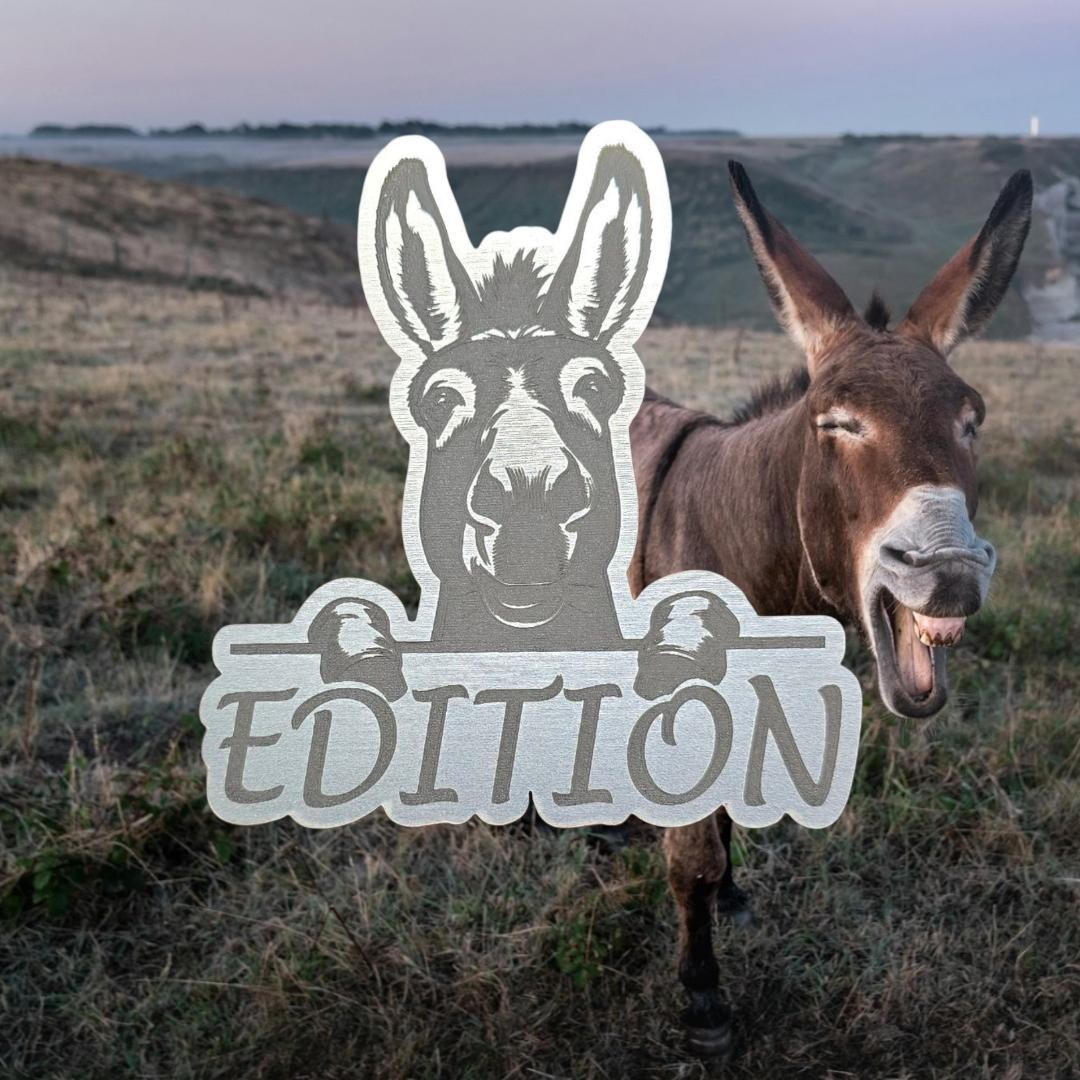 Jackass Edition Car Badge | Donkey | Decal - Etsy