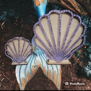 Mermaid Seashell Shadow Box for Your Seashells, Sea Glass, Sea Glass ...