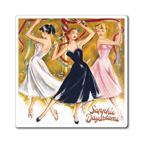 Dancing Love Wlw Vintage Art Magnet - Etsy