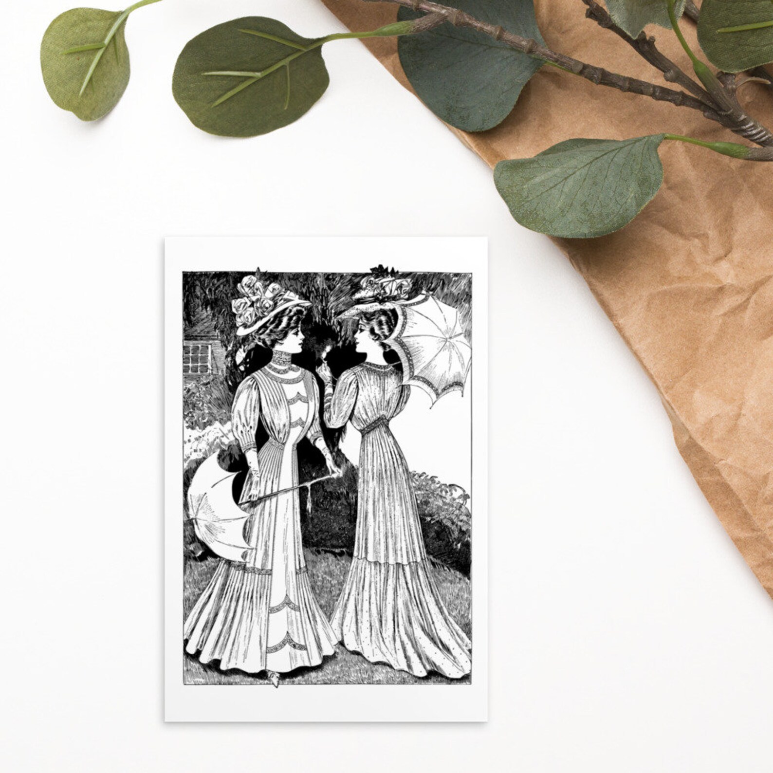 Elegant Wlw Vintage Art Print Postcards Set of 7 Love is - Etsy UK