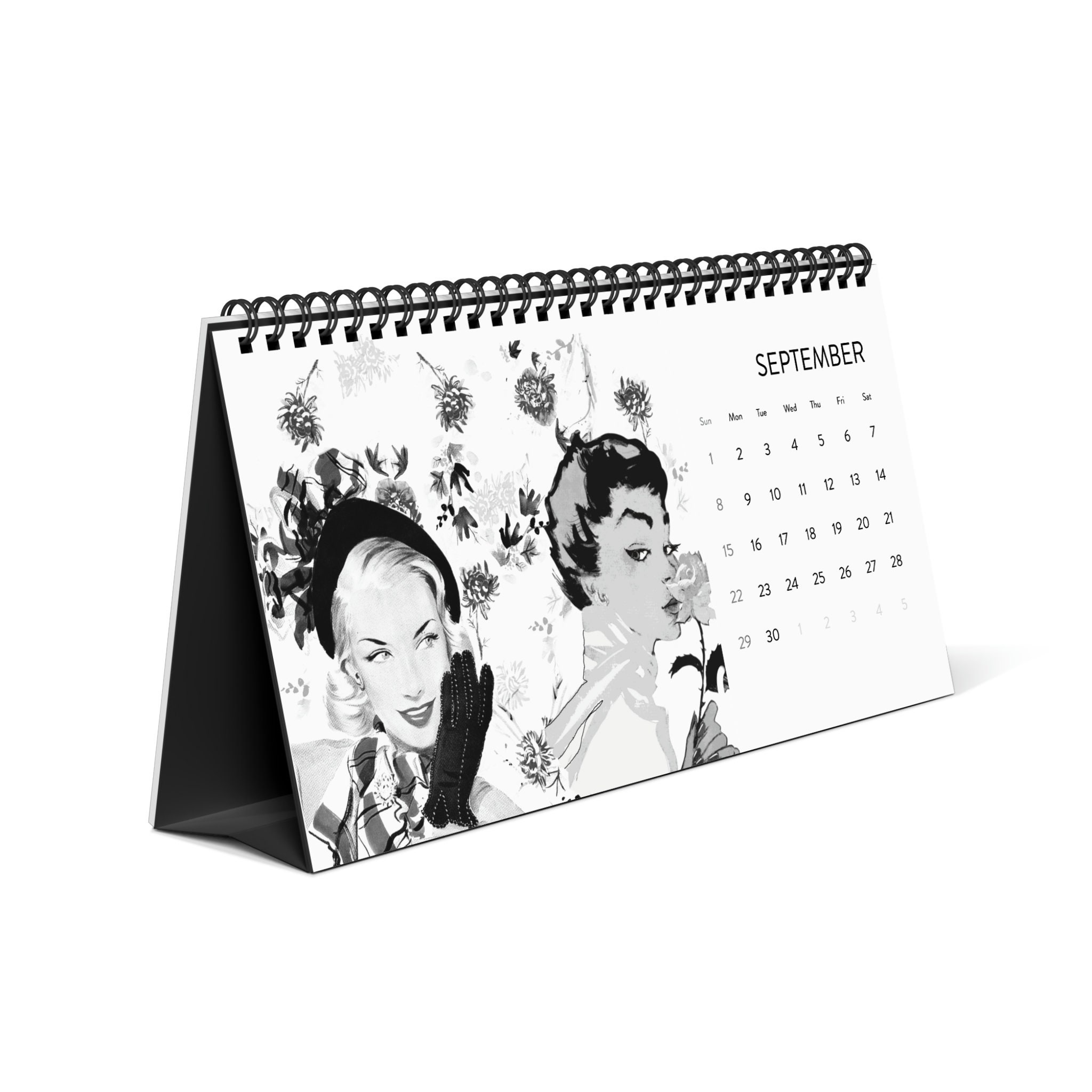 Vintage Collage Sapphic Lesbian Wlw Retro Pin up Girls Art Desktop ...