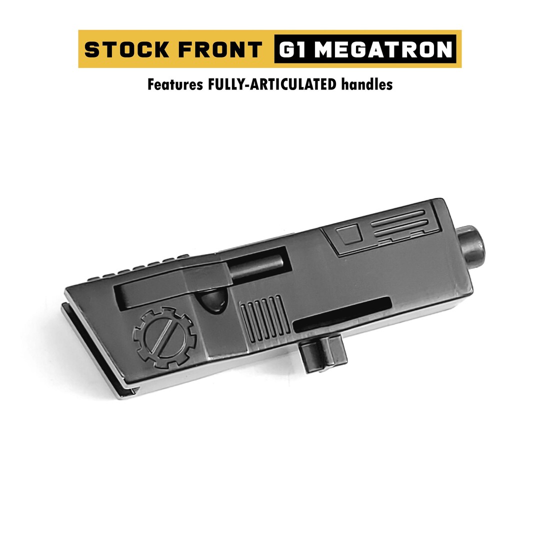 Replacement Front Stock Part for G1 Megatron 3D Printed - Etsy