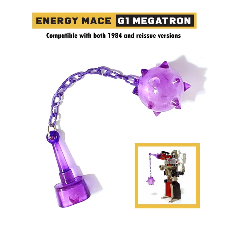 Energy Mace Part for G1 Megatron 3D Printed - Etsy