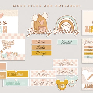 Magical Mouse Classroom Bundle, Mouse Classroom Decor | Retro Classroom ...