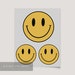 Smiley Face Bulletin Board Kit, Smile Classroom Decor Happy Dude ...