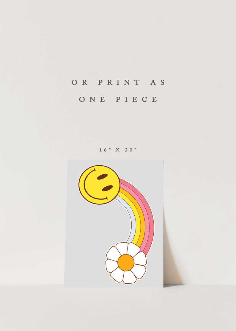 Boho Bulletin Board Kit Retro Classroom Decor Groovy - Etsy