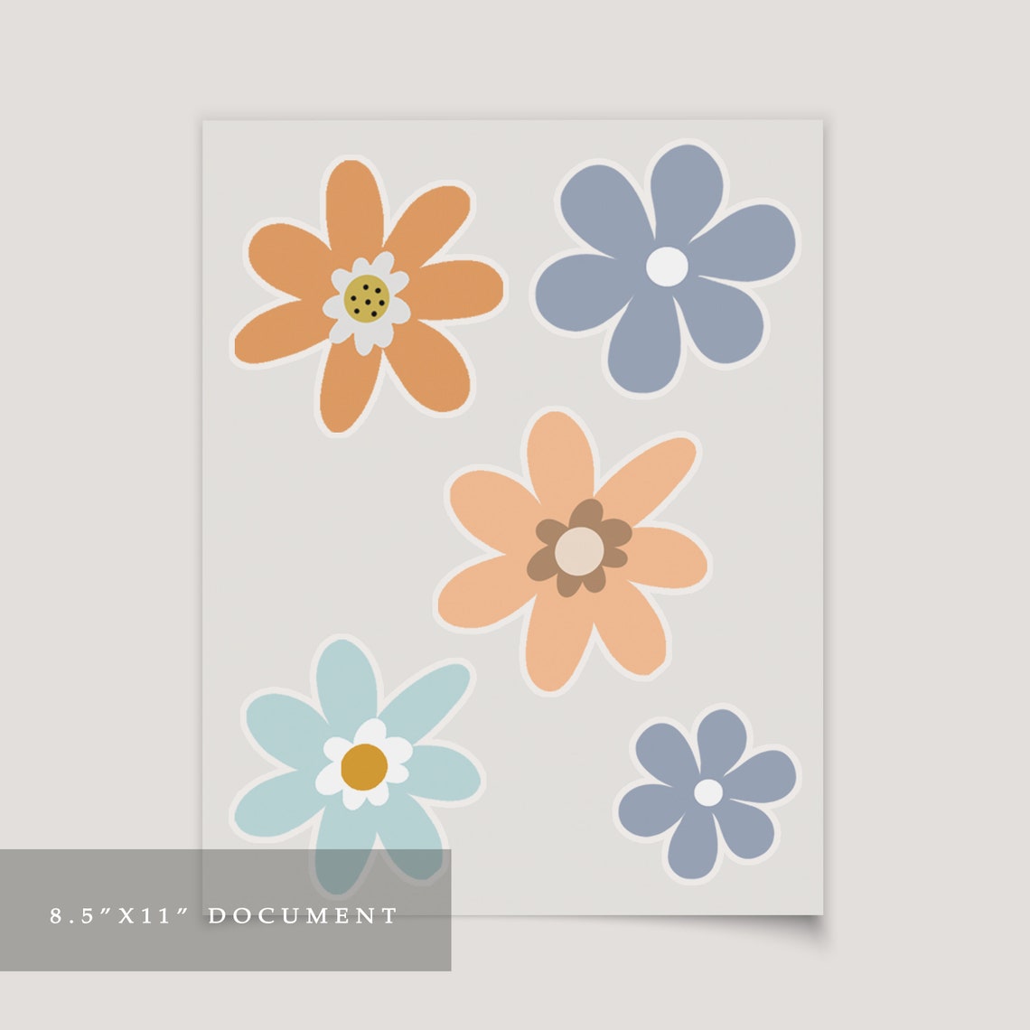 Boho Bulletin Board Kit Retro Classroom Decor Groovy - Etsy