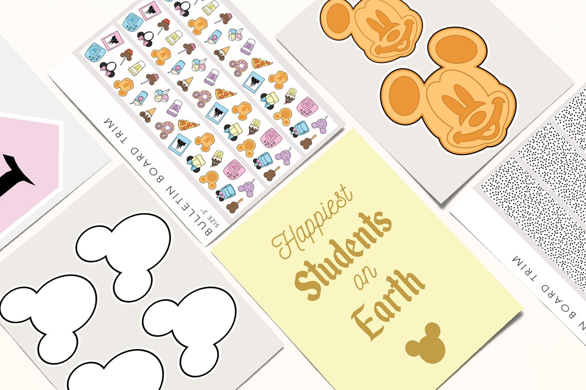 Magical Bulletin Board Kit Mouse Classroom Decor Boho - Etsy