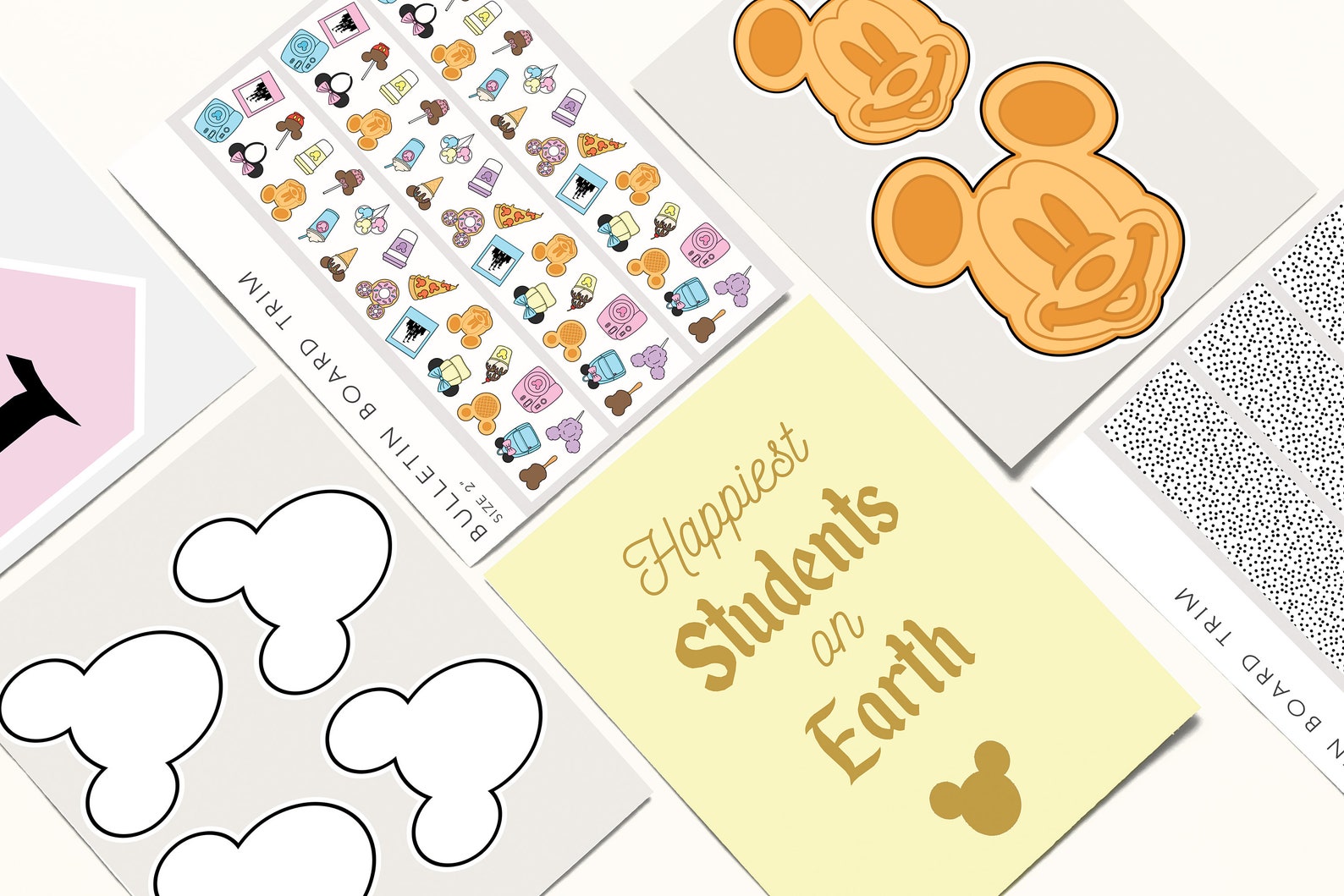 Magical Bulletin Board Kit Mouse Classroom Decor Boho - Etsy