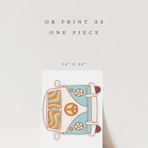 Beach Bulletin Board Kit, Retro Classroom Decor | Peace Out School ...